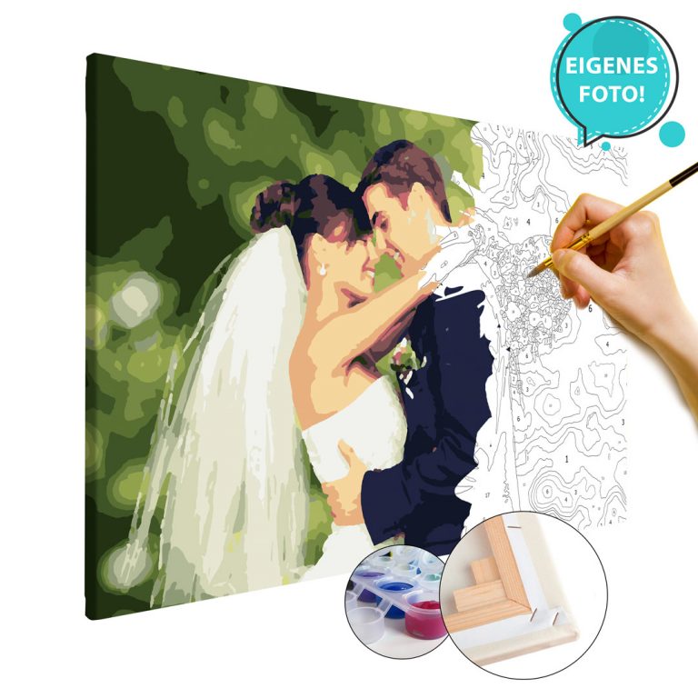 Malen nach Zahlen Anleitung | Geschenkideen Pimavo